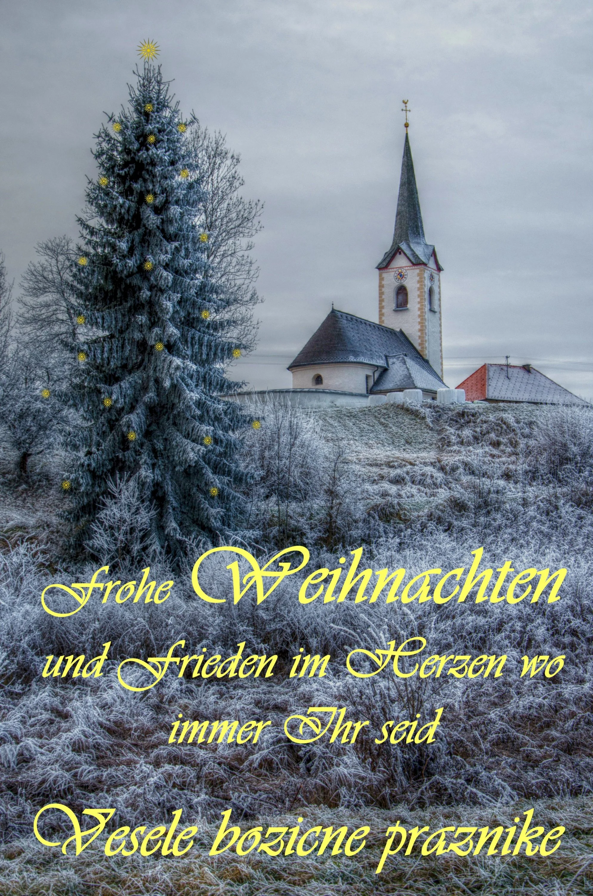 Frohe Weihnacht Euch Allen